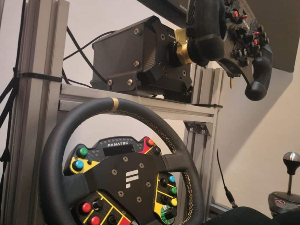 Fanatec DD2 + Aro CS Formula V2.5X + Aro R300 con Podium Button Module ...