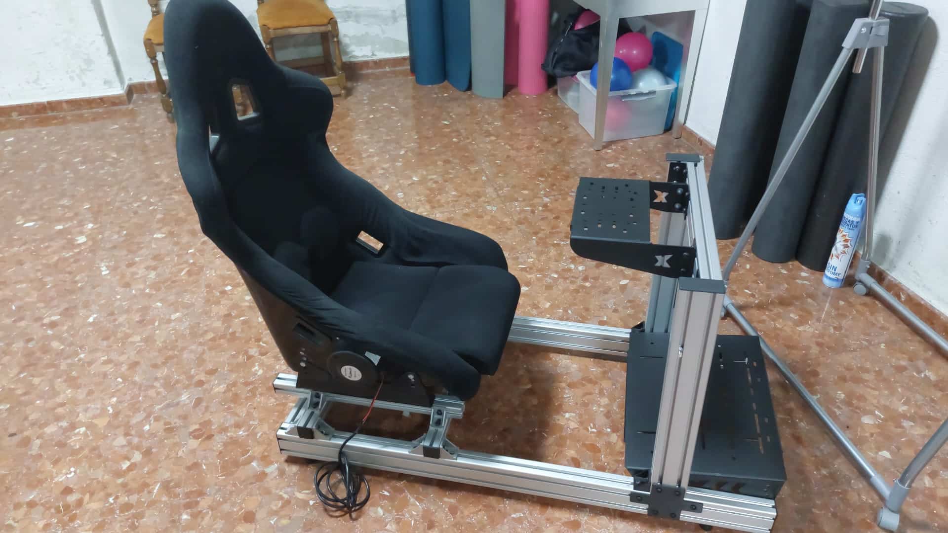 Cockpit de aluminio y baquet - SIMSale: SIMRAcing | Mercado de segunda mano